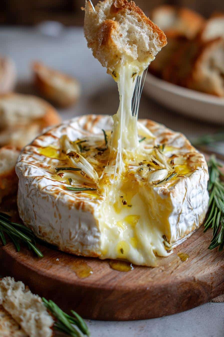 Camembert rôti à l’ail en 20 minutes chrono : Sublime et Facile