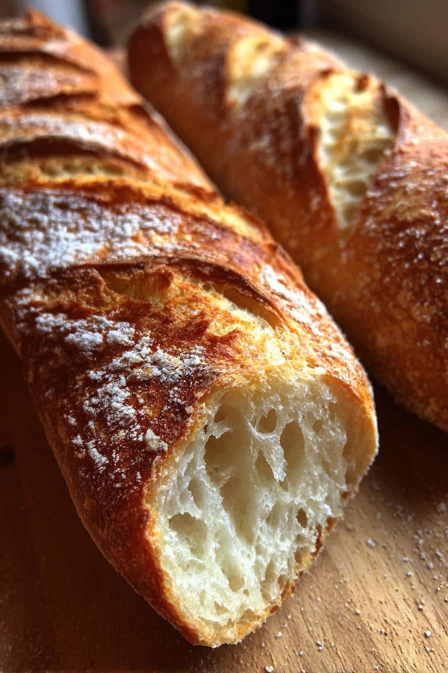 Fabriquez 2 baguettes maison croustillantes parfaites